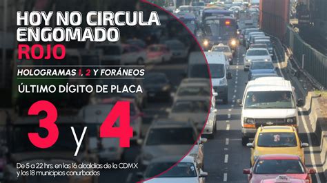 Hoy No Circula Cdmx Y Edomex Miércoles 6 De Marzo De 2024 Unotv