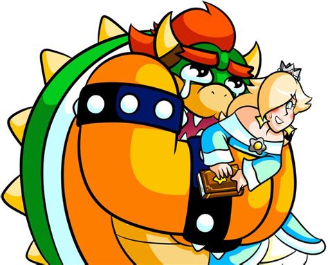 Pin By ♡ Pastel X Punk ♡ On Bowser X Rosalina Bowsalina Mario
