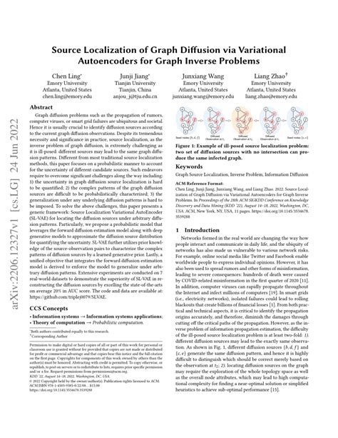 Pdf Source Localization Of Graph Diffusion Via Variational