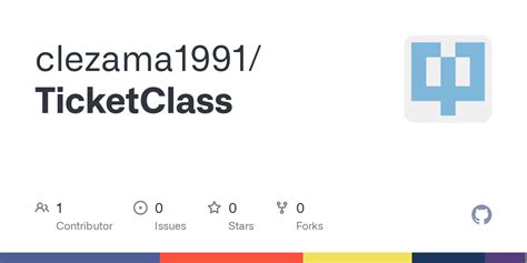 github clezama1991 ticketclass