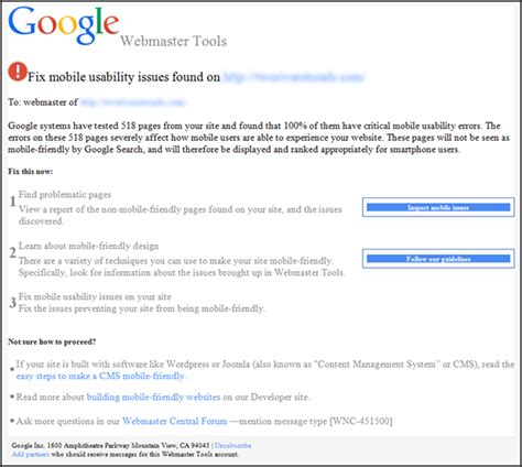 Google Webmaster Tools Fix Mobile Usability Issues Help Resource Center