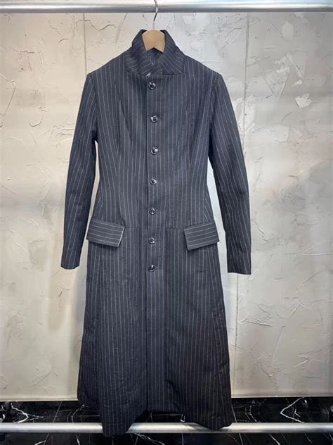 2018 Winner Fashion Women Striped Long Jacket Coat Rmsx 1213 In Wool