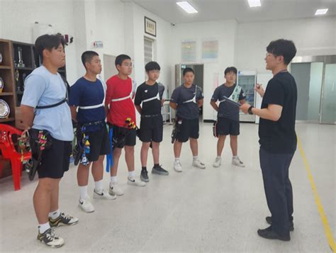 예천경찰서 학교 운동부 학교폭력 예방교육 실시 경북채널뉴스