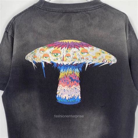 Takashi Murakami X Saint Michael Mush Tee Mens Fashion Tops And Sets