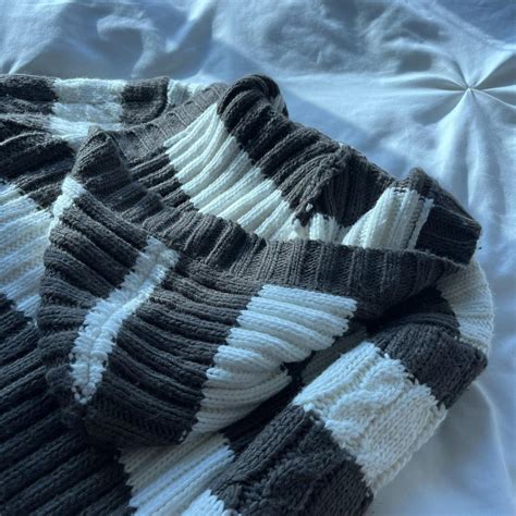 Vintage Aeropostale Striped Sweater Top Fitted Depop