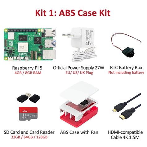 Latest Original Raspberry Pi 5 Generation 4g 8g Ram Development Board
