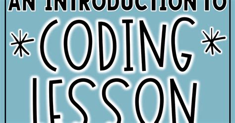 An Introduction To Coding Lesson For Kindergarten Artofit