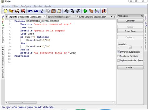 Programacion De Software Condicionales Simples