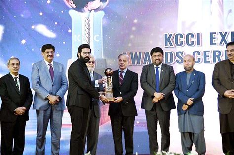 Prime Minister Muhammad Shehbaz Sharif Presenting Awards To Highest