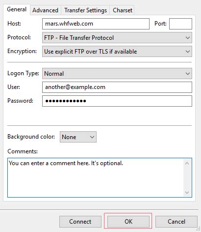 Use Site Manager To Connect To Ftp With Filezilla On Windows Computer