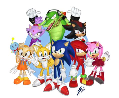 Detail Sonic And Friends Clipart Koleksi Nomer 4