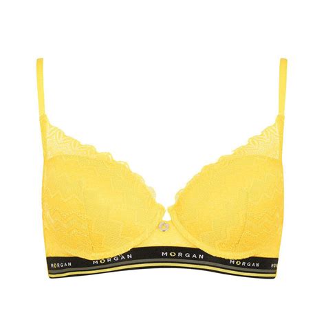 Soutien gorge Coques Moulées Armatures Morgan Lingerie jaune 3 SUISSES