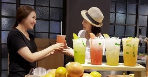 신세계 센텀시티 청량음료 모히토 선보여