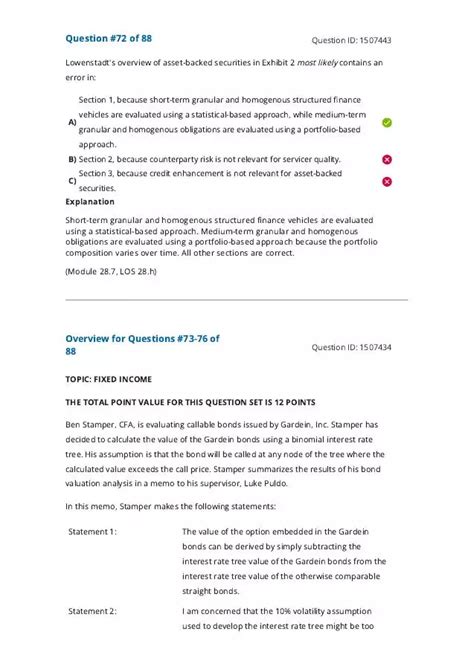 Cfa Level Ii Mock Exam 2 Answers Edubirdie Cfa Level Ii Mock Exam 2 Answers Edubirdie