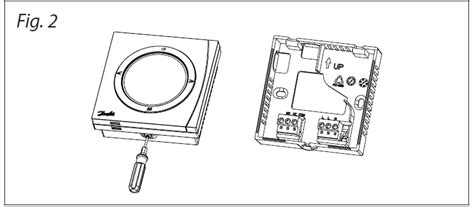 Danfoss Ret2001m V2 Programmable Room Thermostats Installation Guide