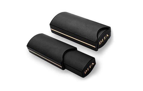 Standard Leather Hard Shell Eyewear Case Dita Eyewear Official