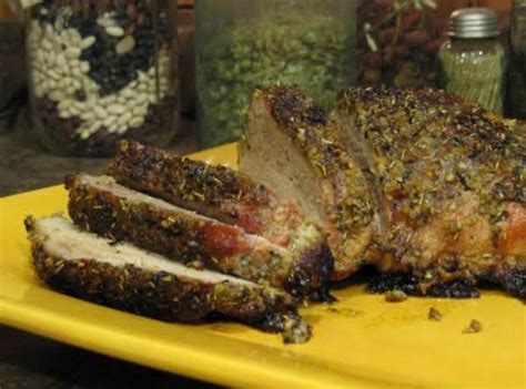 Herb Crusted Pork Roast 2 Just A Pinch Recipes