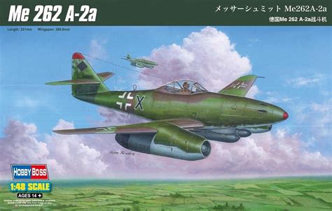 Hobby Boss Messerschmitt Me 262 A 2a Model Kit Arts