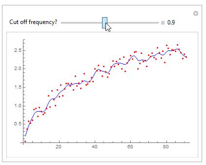 Filtering Smoothing A Dataset Mathematica Stack Exchange