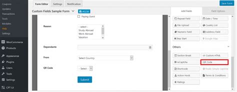 QR Code Generator WeDevs
