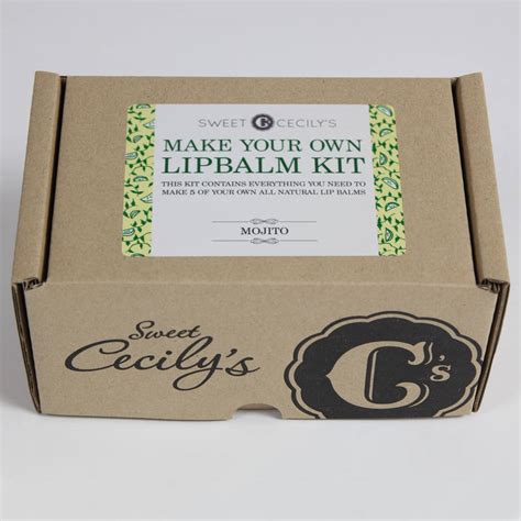 Make Your Own Lip Balm Kit Choose Your Flavour And Personalisation By