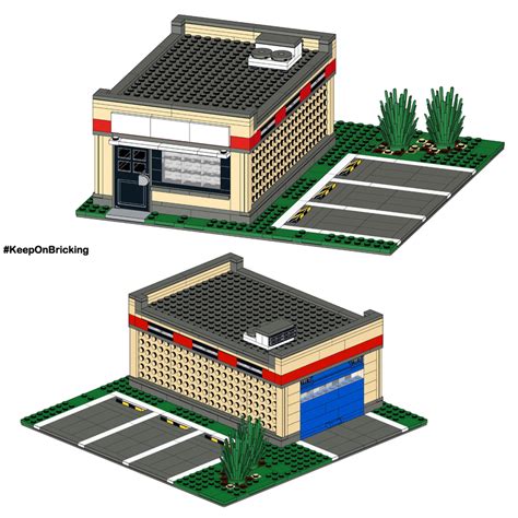 Lego Moc City Warehouse By Keep On Bricking Rebrickable Build With Lego