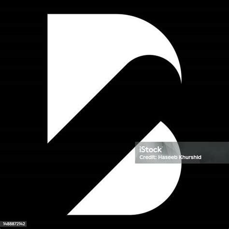 최소한의 B 로고 고급 배경에 B 문자의 아이콘입니다 B 모노그램 이니셜을 기반으로 한 로고 아이디어 0명에 대한 스톡 벡터 아트 및 기타 이미지 Istock