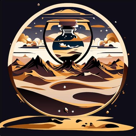Premium Vector Blurred Realities Cyborg Tattoo Seamlessly Integrating