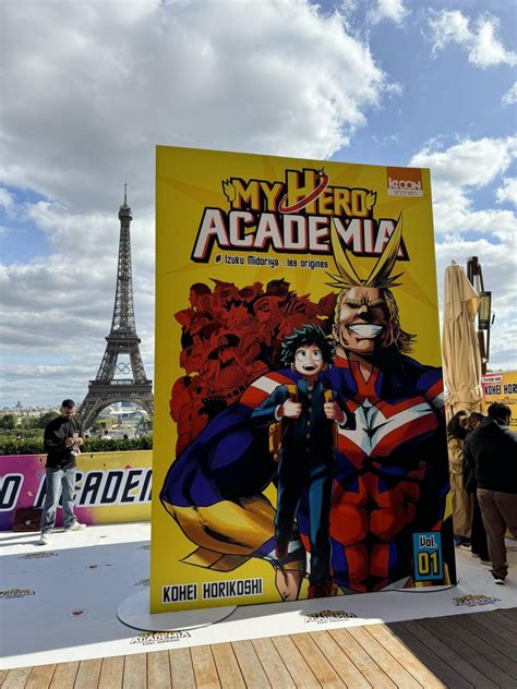 My Hero Academia Cette Exposition Géante à Paris Célèbre Un Succès