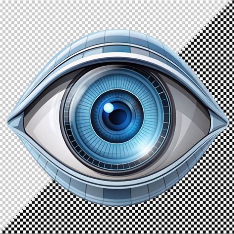 Premium Psd Robot Eye
