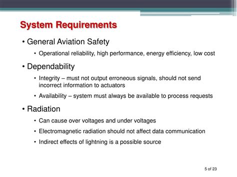 Ppt Distributed And Reconfigurable Architecture For Flight Control System Powerpoint