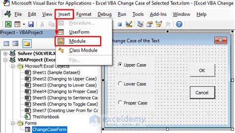 How To Use Excel VBA To Change The Case Of Text Examples
