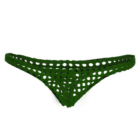 Mens Pouch Thongs And G Strings Cutout Jockstrap Sports Supporters