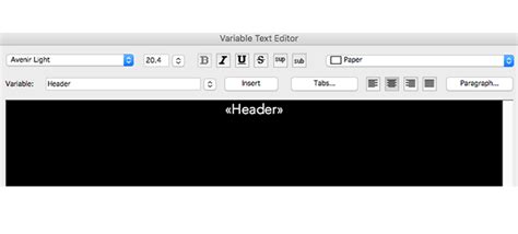 Two Fonts And Custom Copy Fusionpro® Vdp Creator Fusionpro User