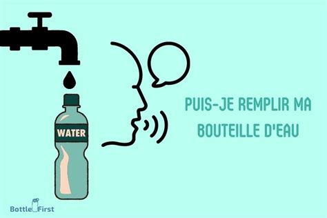 Can I Fill My Water Bottle In French Yes Explain