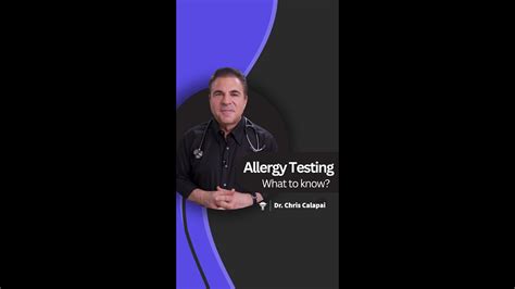 Allergy Testing Intradermal Skin Testing For The Most Accurate Results Youtube