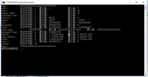 Cc中各种类型int、long、double、char表示范围（最大最小值） Csdn博客