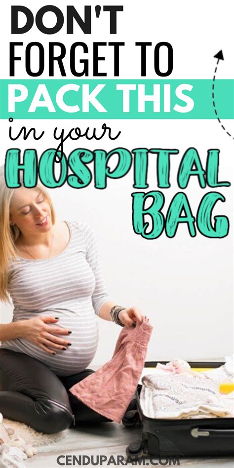 Hospital Bag Printable Checklist For Labor And Delivery Artofit
