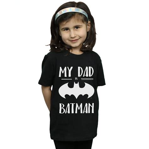 Dc Comics Girls Batman My Dad Is Batman Cotton T Shirt