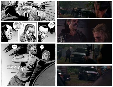 The Walking Dead Season 8 Episode 13 Comic Vs Show