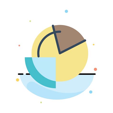 Analysis Chart Data Diagram Monitoring Abstract Flat Color Icon