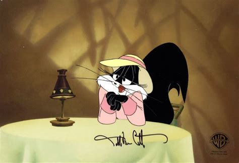 Looney Tunes Original Production Cel Signed By Darrell Van Citters