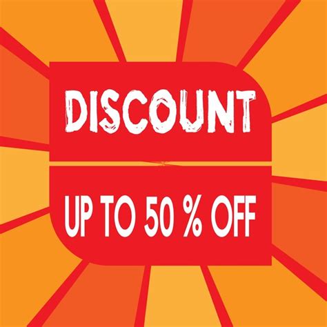 Descuento De Venta De Naranja Hasta El 50 Por Ciento De Descuento