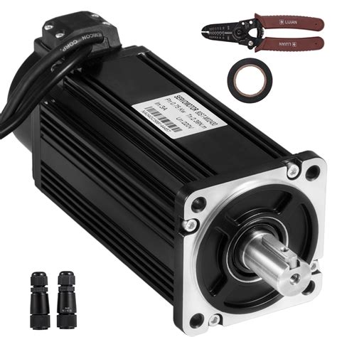 Servo Motor W Servomotor Bobina De Cobre Ac Para M Quina Fresadora
