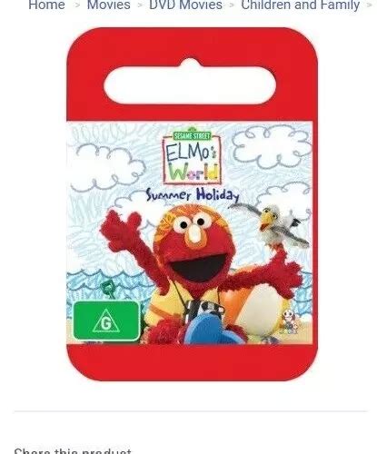 Sesame Street Elmos Super Numbers Region 1 Dvdus Import Eur 1404