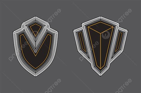 우아한 방패 일러스트 벡터 개념 장비 요약 Png 일러스트 및 벡터 에 대한 무료 다운로드 Pngtree