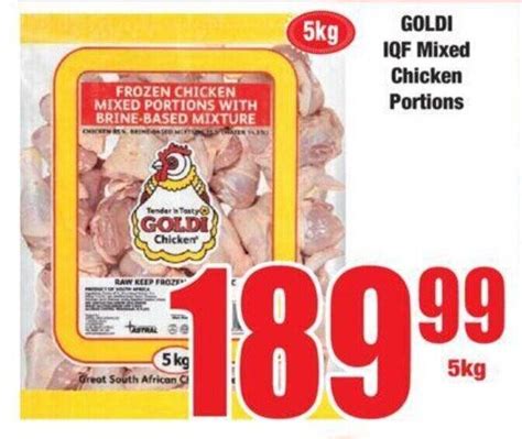 Goldi Iqf Mixed Chicken Portions Offer At Boxer