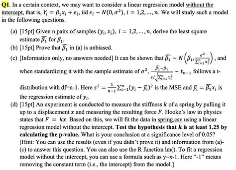Solved In A Certain Context We May Want To Consider A