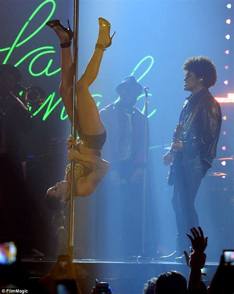 Bruno Mars Performs Racy Rendition Of Hit Song Gorilla Alongside