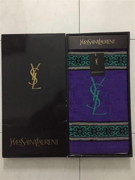 Yves Saint Laurent Ysl Bath Towel Furniture And Home Living Bedding